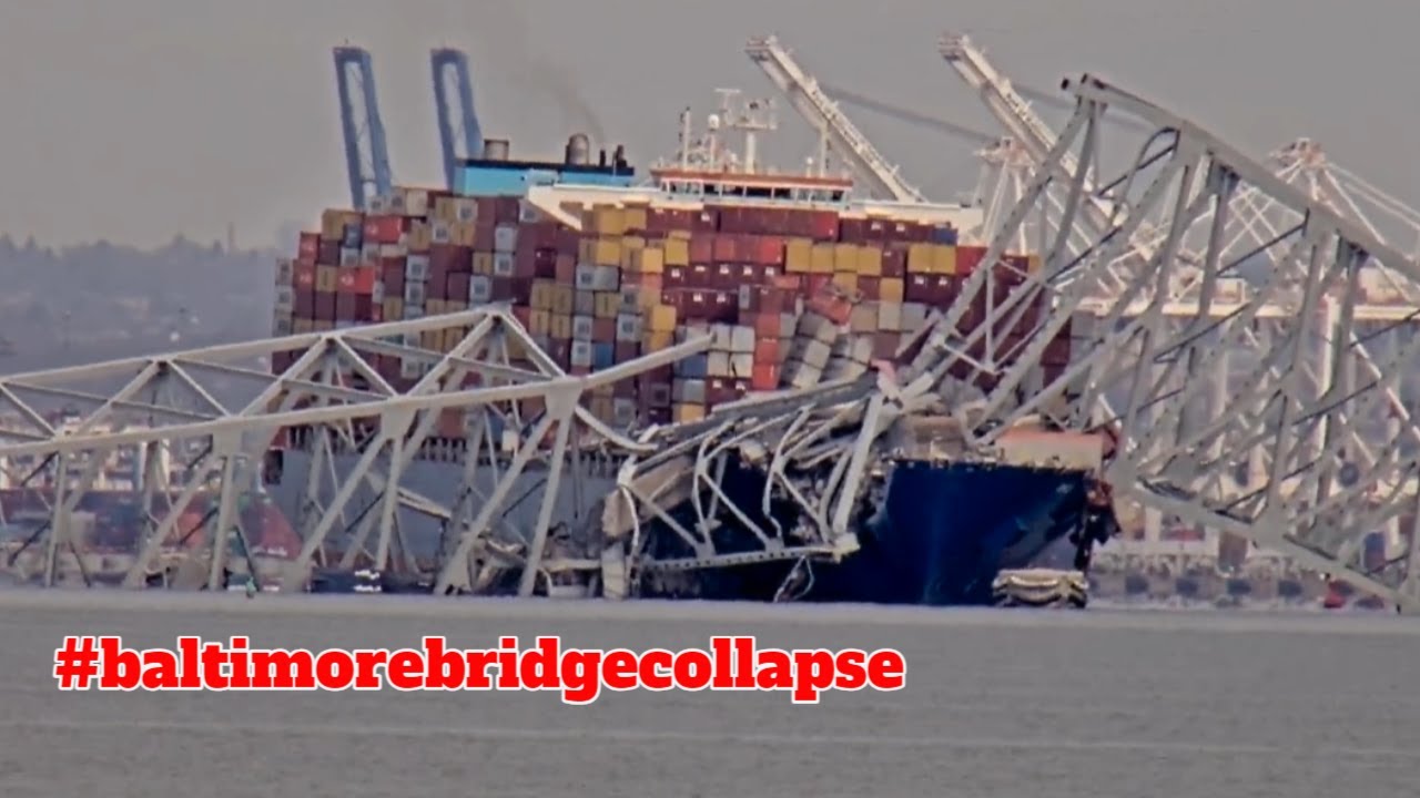 UPDATE: BALTIMORE BRIDGE COLLAPSE Baltimore, Maryland USA - YouTube