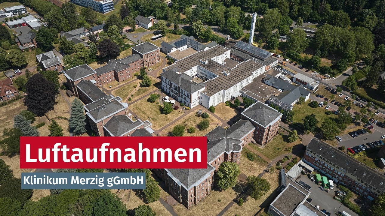 Luftaufnahmen Klinikum Merzig - YouTube