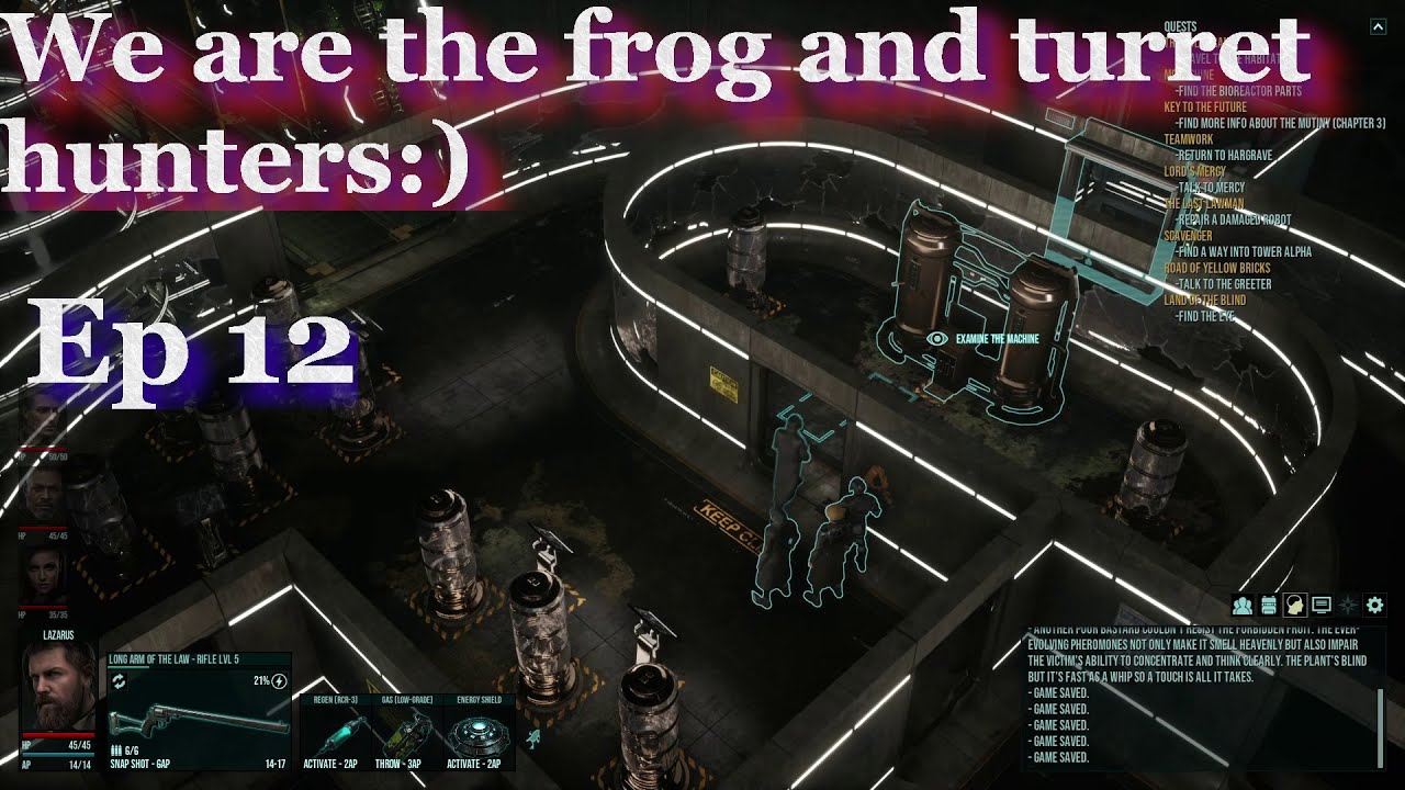 Colony Ship rpg - Lets Play Episode 12 - Scavenger - Power Saw - Frog ...