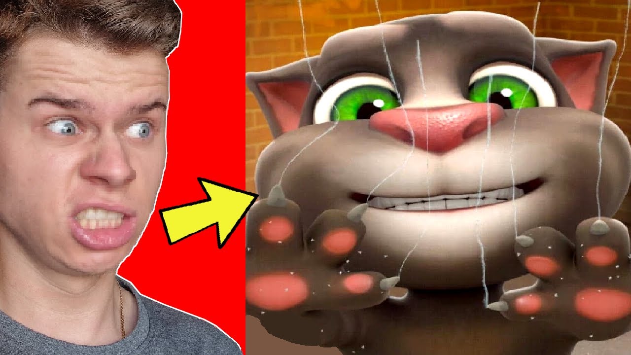 Talking Tom ZEPSUŁ MÓJ TELEFON! - YouTube