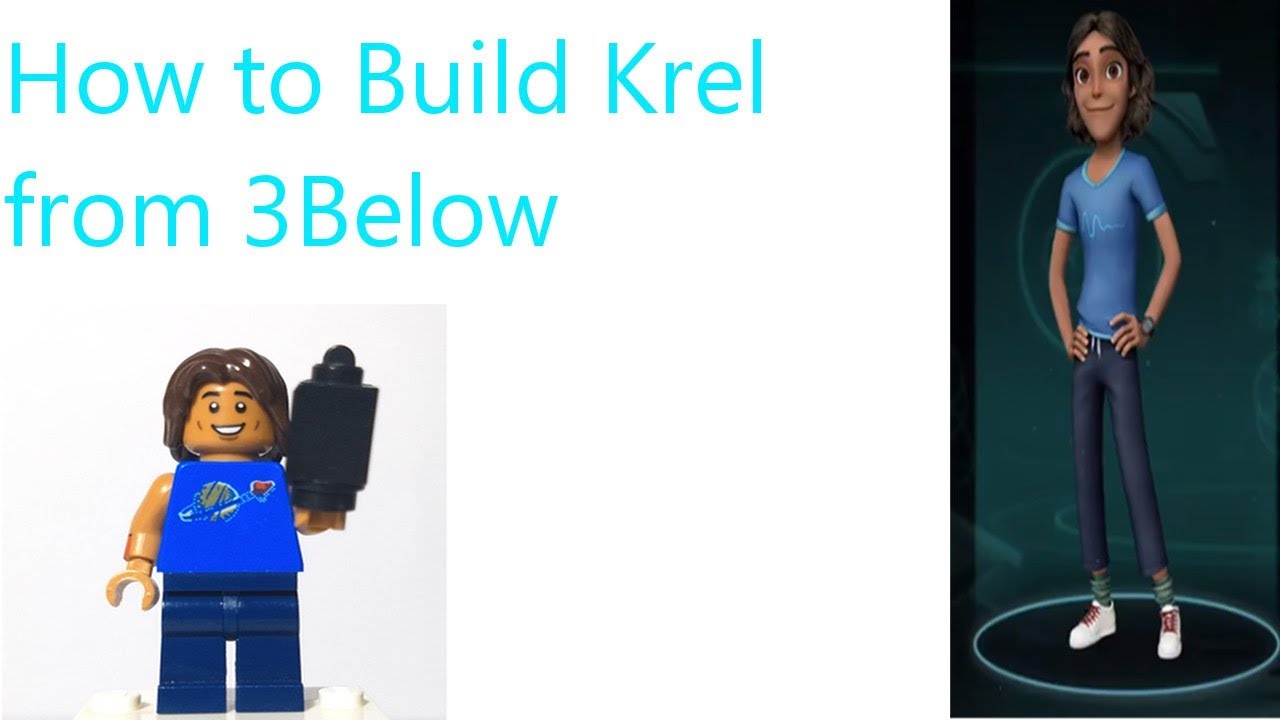 How to Make Krel Tarron from 3Below in Lego | Absolutely Studios - YouTube
