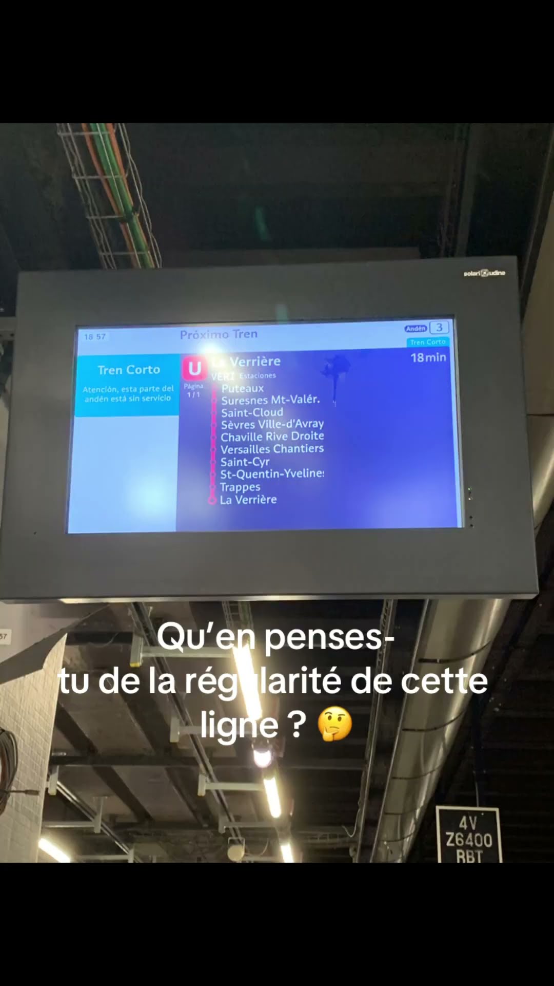 La ligne U #sncf #train #idfm #transilienu - YouTube