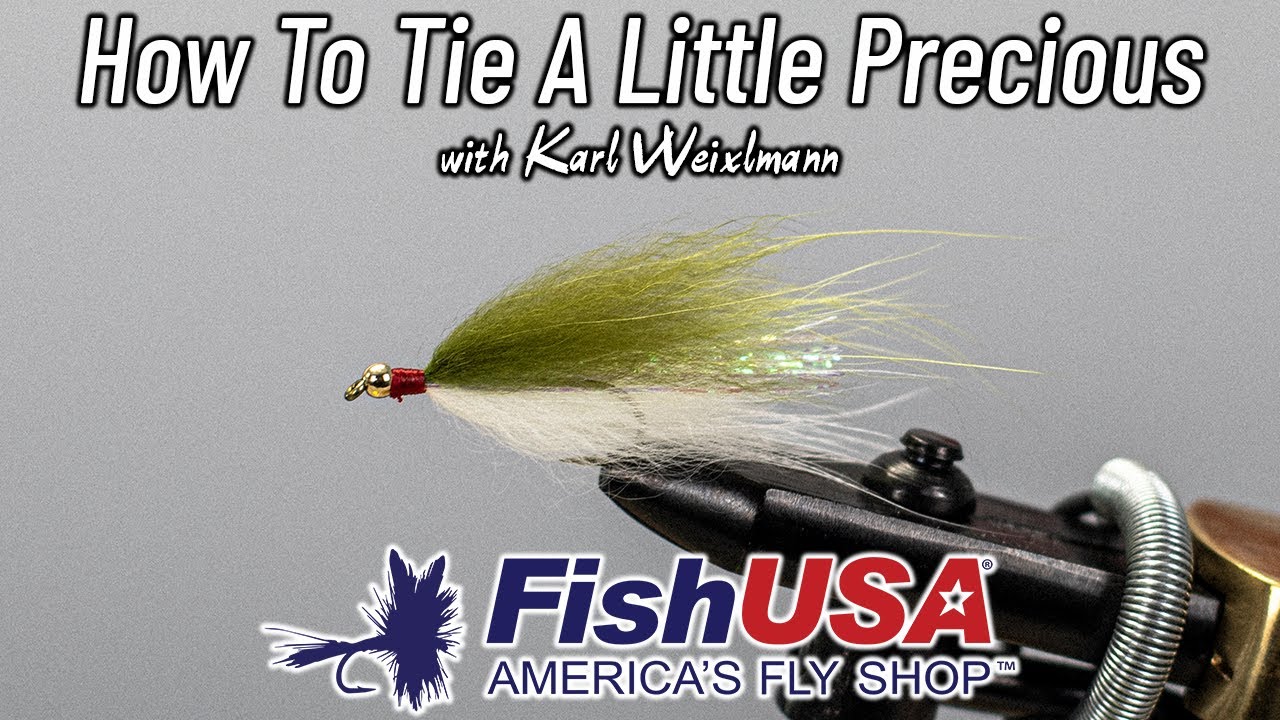 How To Tie A Little Precious Streamer Fly - Extremely Effective Fly for ...
