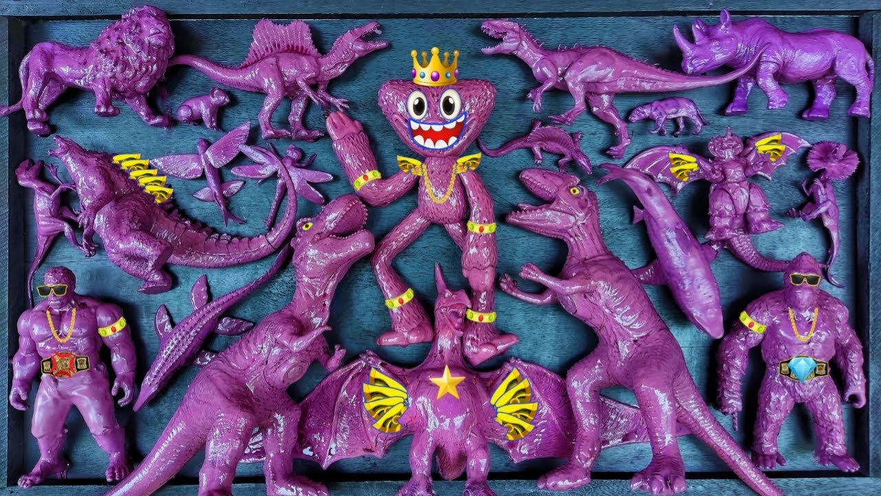 Dinosaur full of Mud, Poppy Playtime Chapter 2 T-rex Godzilla Siren ...