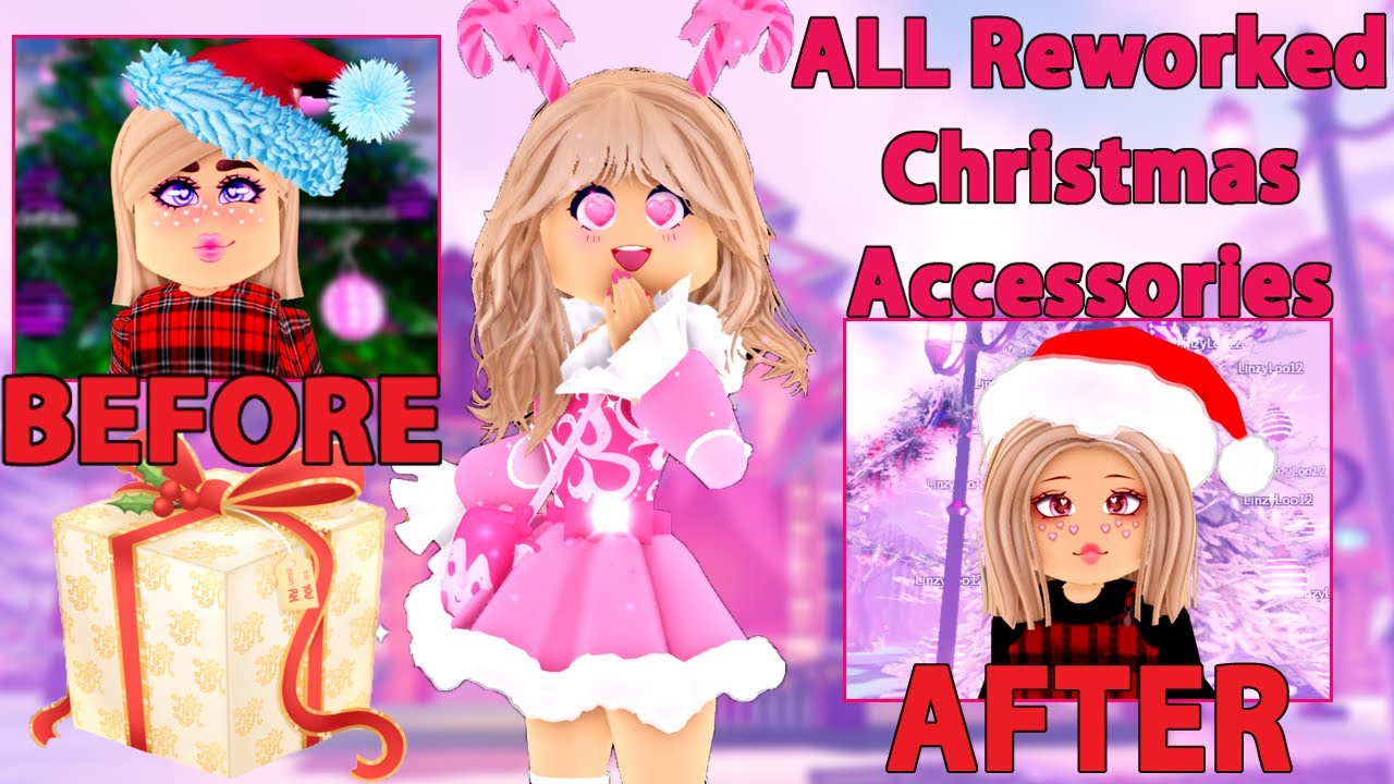 ALL REWORKED Christmas Accessories In Royale High - YouTube