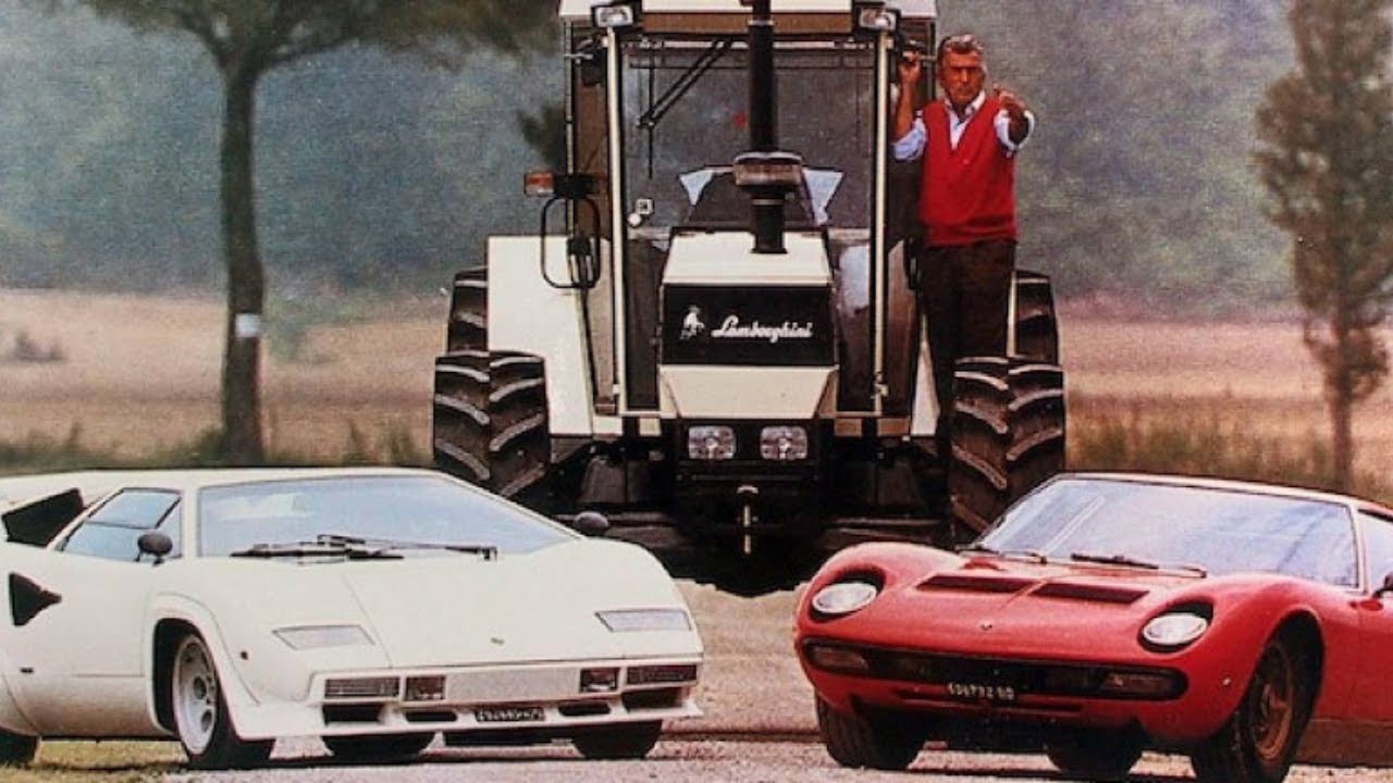 La HISTORIA de como se creo Lamborghini - YouTube