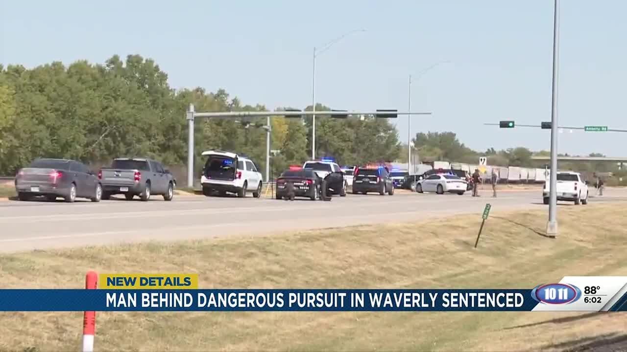 Man sentenced to prison for dangerous pursuit in Waverly - YouTube