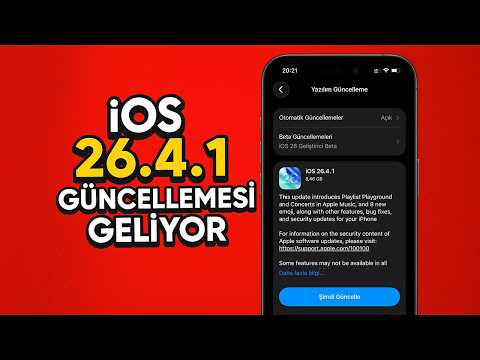 iOS 26.4.1 Güncellemesi Geliyor! Bu Arada Yapay Zeka Değilim