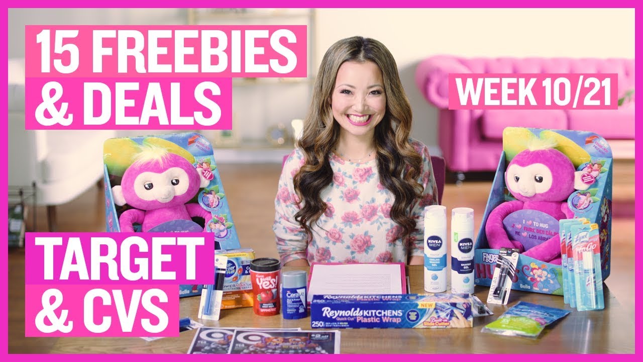 15 FREEBIES & Deals Target & CVS Couponing (Week 10/21 – 10/27) - YouTube