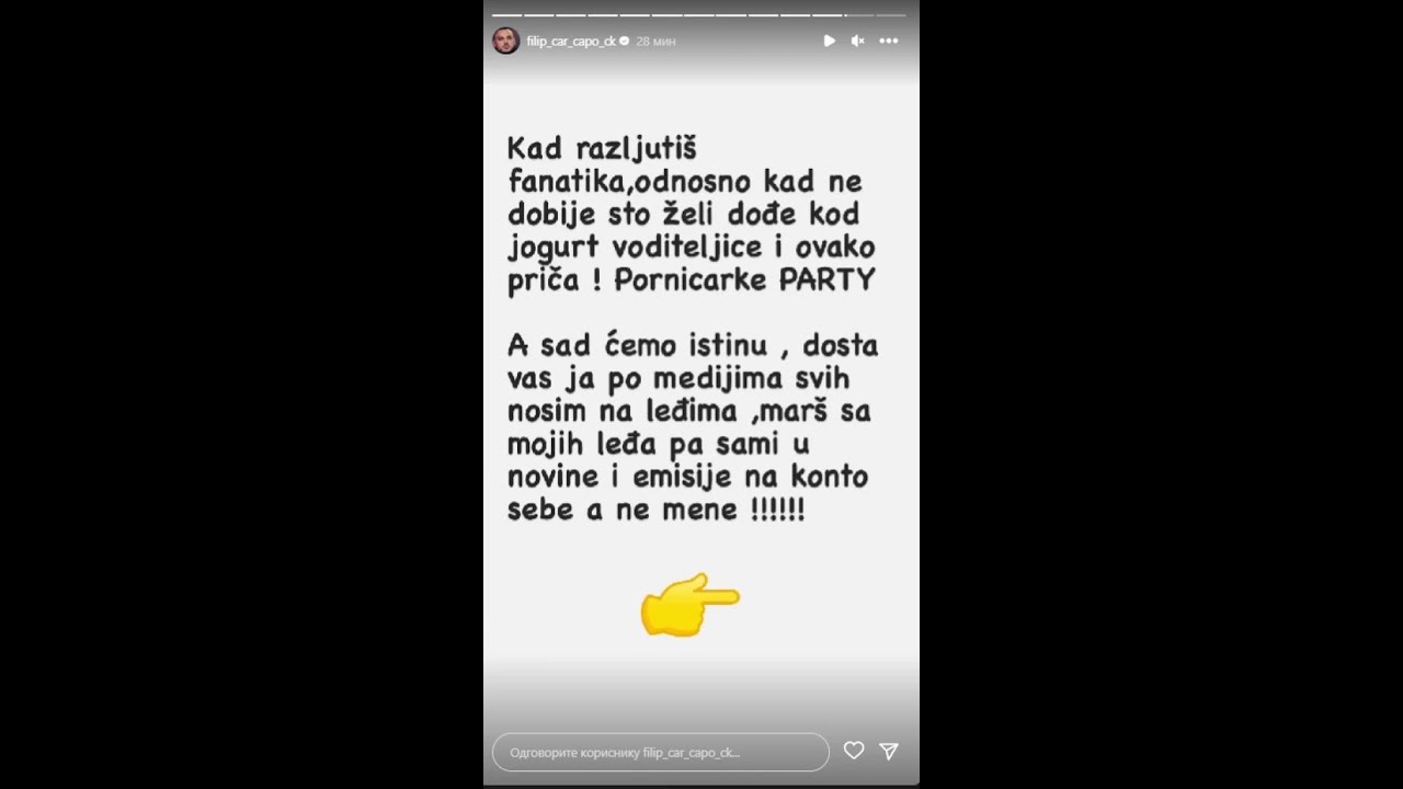 FILIP CAR UNAKAZIO ANDJELU I MOSKVU PREPISKA SLIKE - YouTube