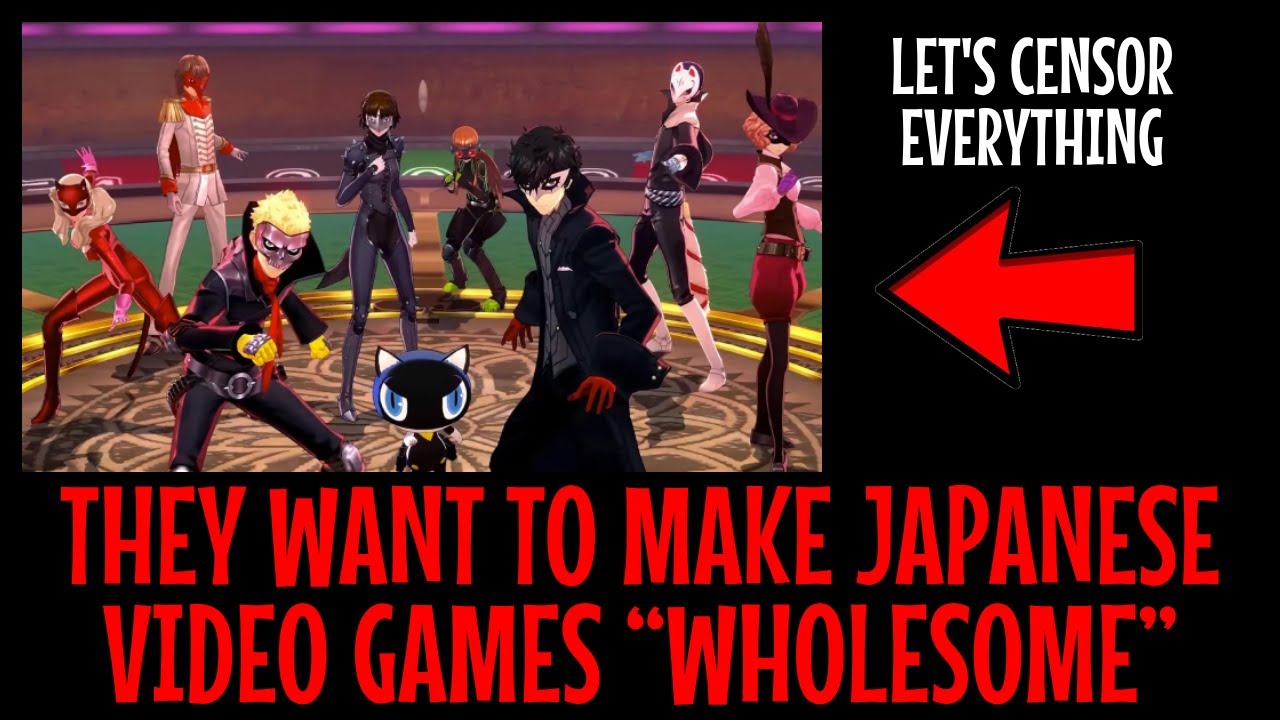 Japanese Political Party Wants To Censor Video Games and Anime... - YouTube
