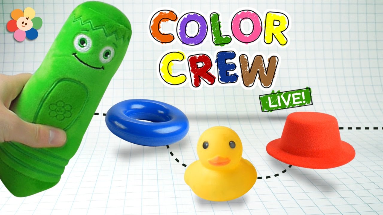 Learn Colors with Colorful Toys and Color Crew | Colors For Kids ...