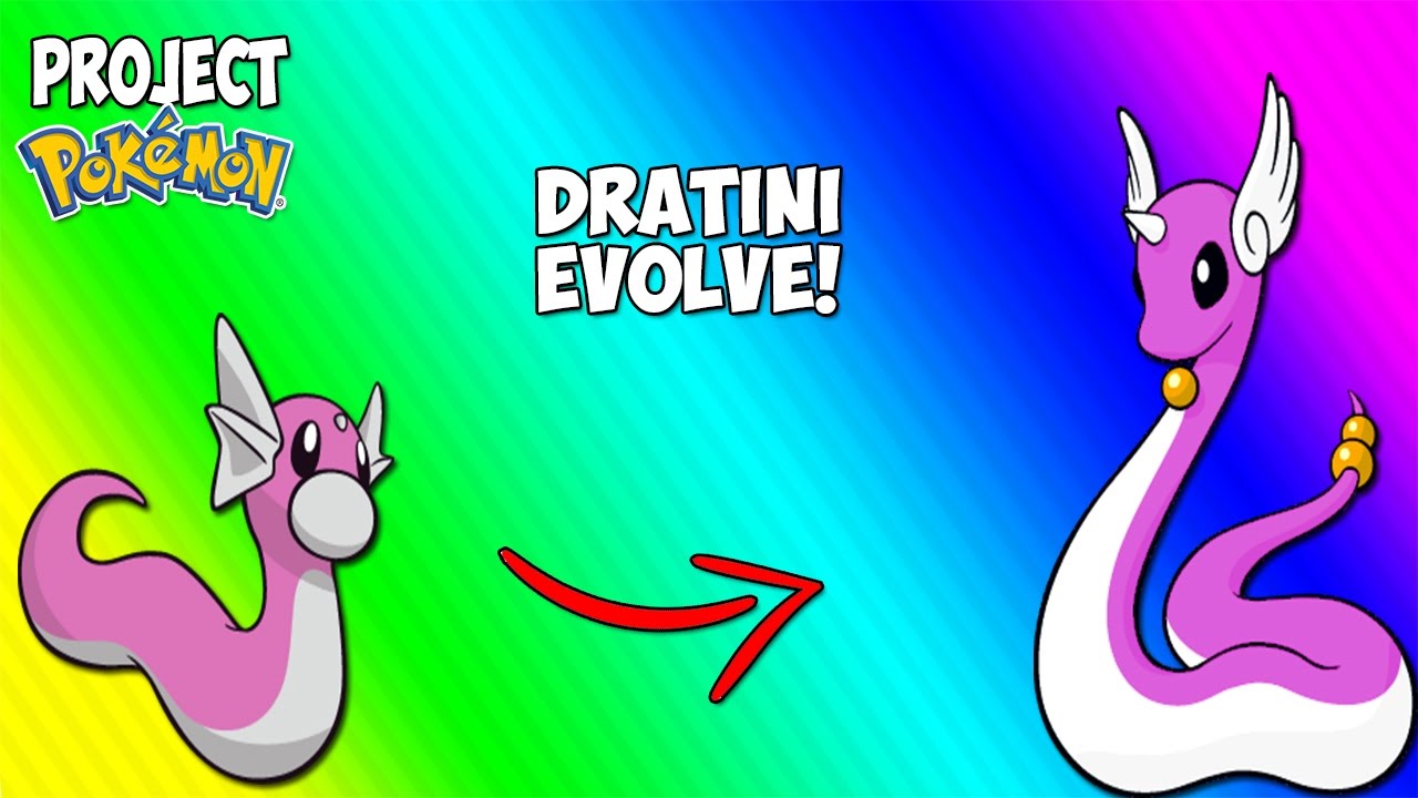 SHINY DRATINI EVOLVE! | Roblox Project Pokemon - YouTube