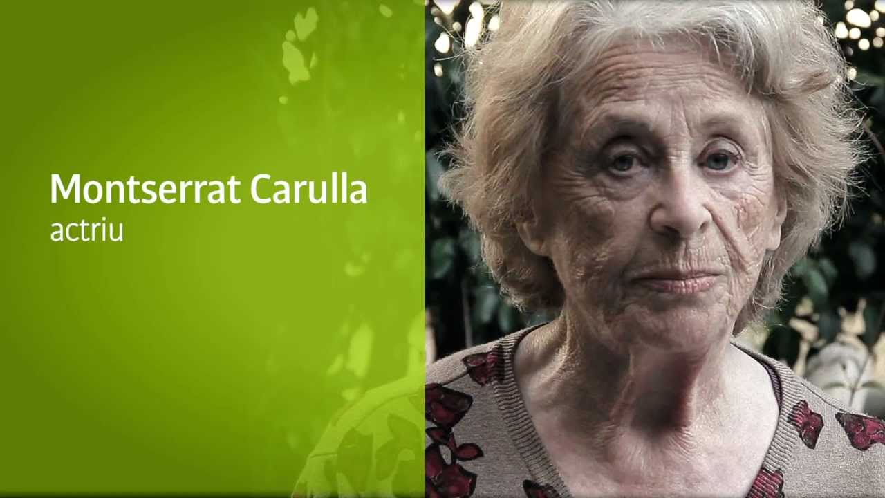 Montserrat Carulla: "Hi ha molta feina a fer i l'hem de fer tots junts ...