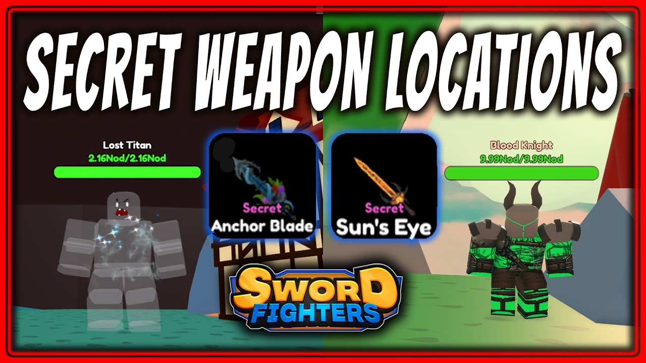 HOW TO GET THE 2 NEW SECRET WEAPONS | Sword Fighters Simulator | Update ...