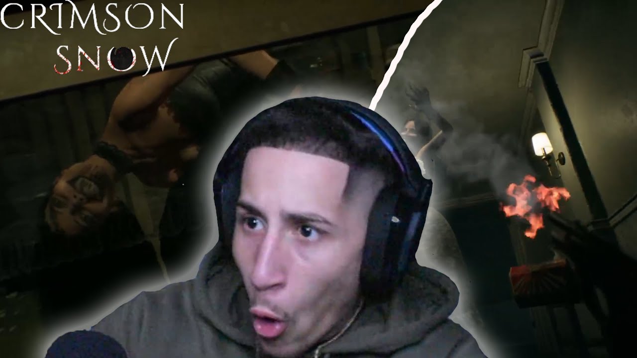 BEST ENDING TO A HORROR GAME!! | Crimson Snow Pt.3 - YouTube