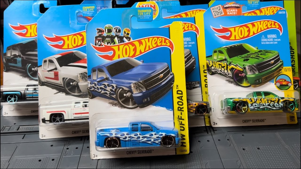 Hot WheeLs! Painting Jobs On These CHEVY SILVERADO Trucks Are Really ...