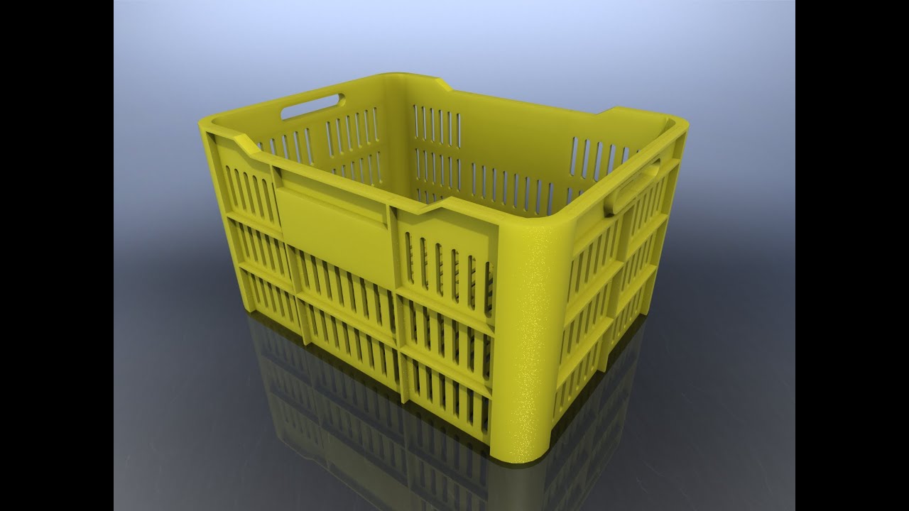 Basket Solidworks | Fruit Basket | Solidworks Tutorial 7 | CAD CAM ...