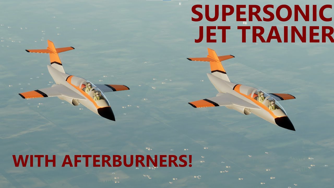 SUPERSONIC JET TRAINER - YouTube
