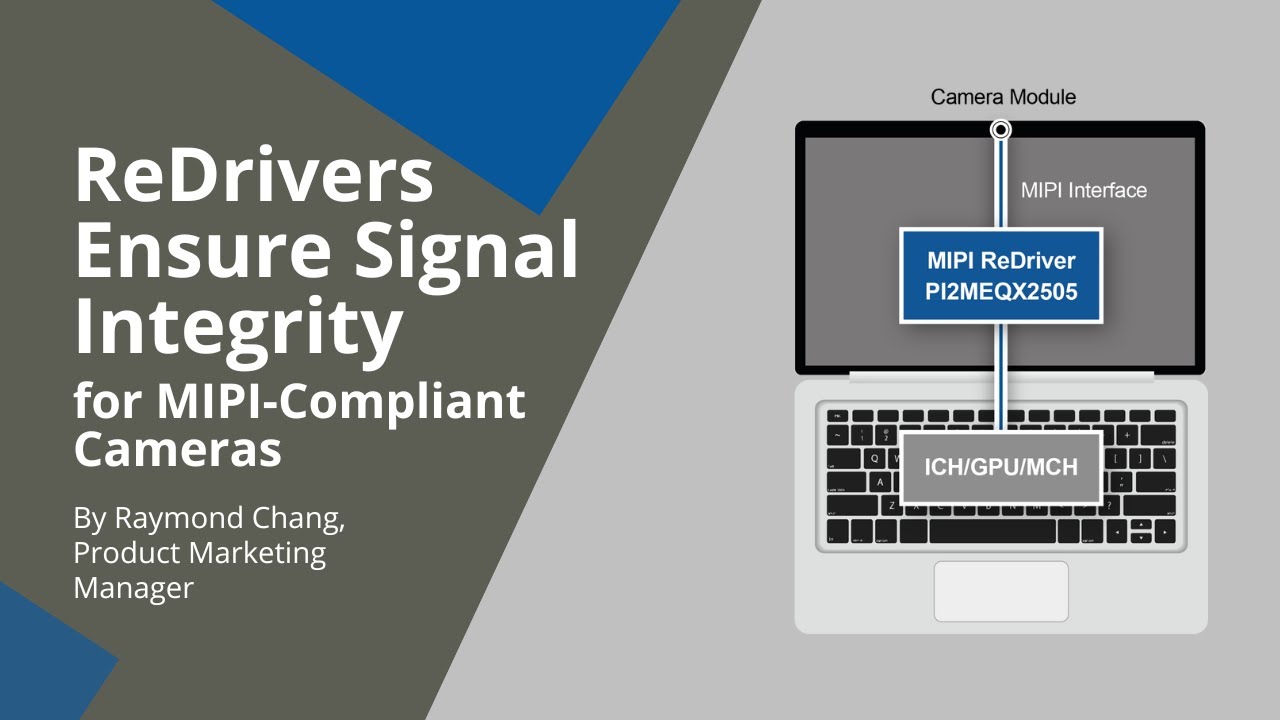ReDrivers Ensure Signal Integrity for MIPI Compliant Cameras - YouTube