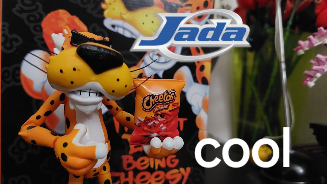 Dangerously Cheesy?! || Jada Toys Chester Cheetah Mascot Action Figure ...