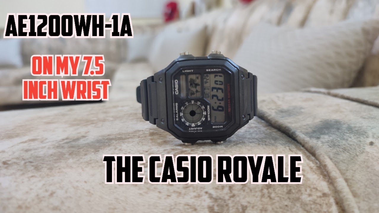 CASIO AE1200WH-1A - YouTube