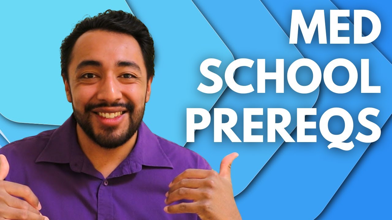 Med School Prereq Guide - Nontraditional Students - YouTube