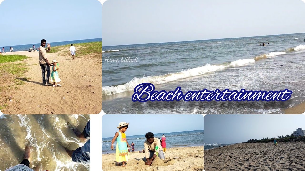 Beach vlog | Chennai neelangarai beach 🏖️ | HK - YouTube