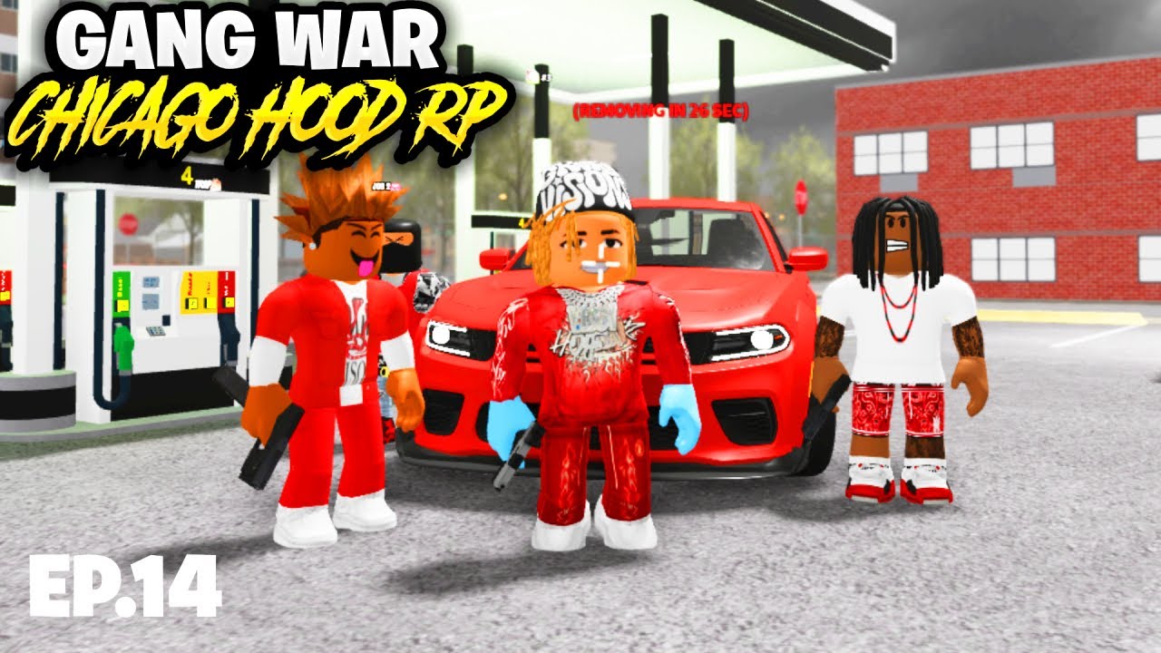 Episode 14: CRAZY GANG WAR IN CHICAGO HOOP RP 2 😈 | ROBLOX GTA RP ...