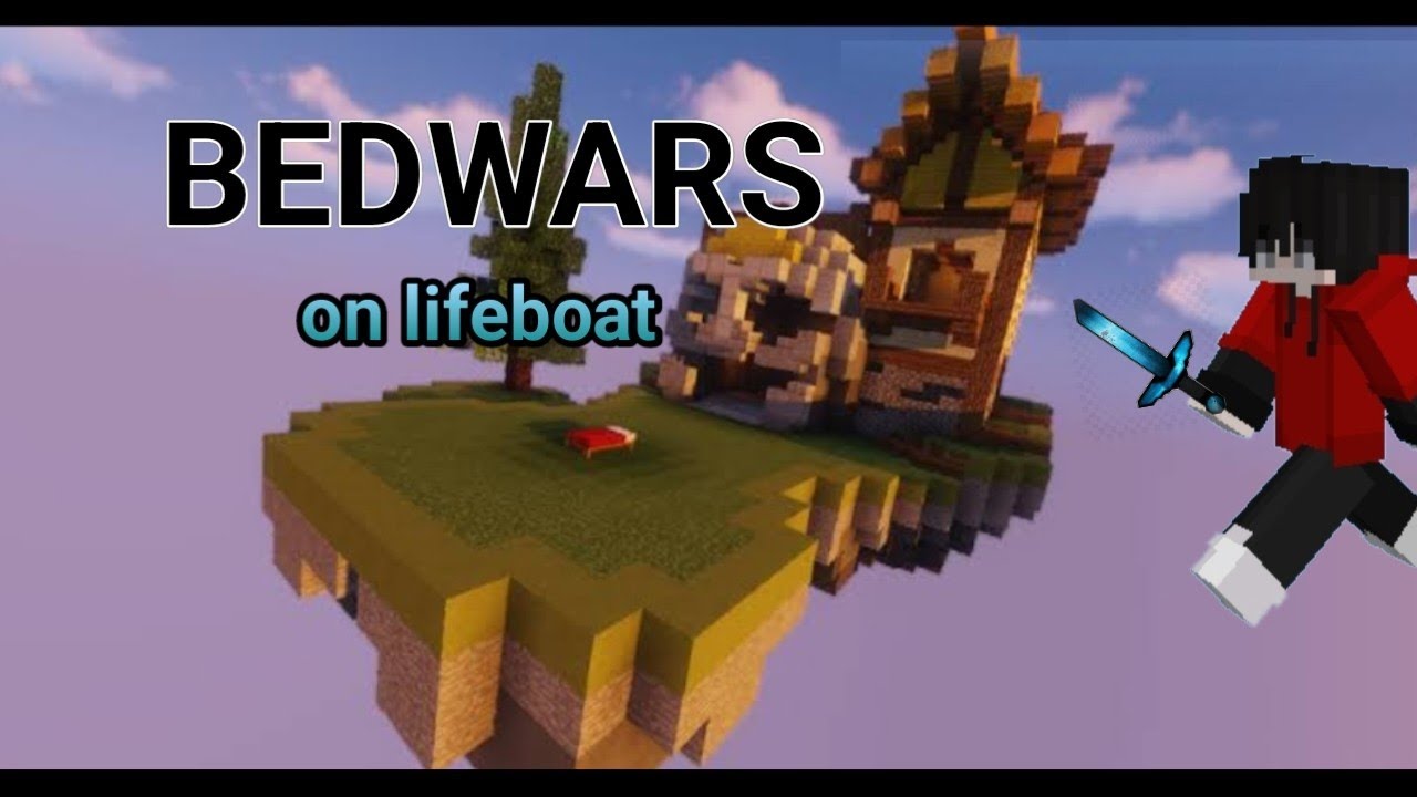 bedwars gameplay | on lifeboat | #minecraft #bedwars #gameplay # ...