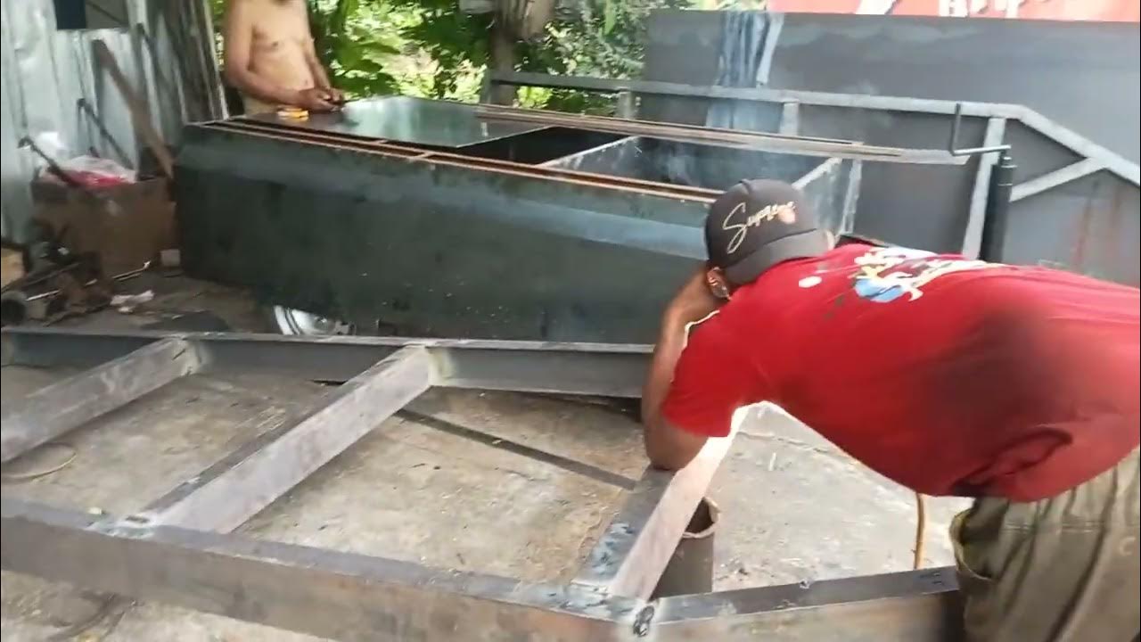 pangkon/sasis genset dan disel - YouTube