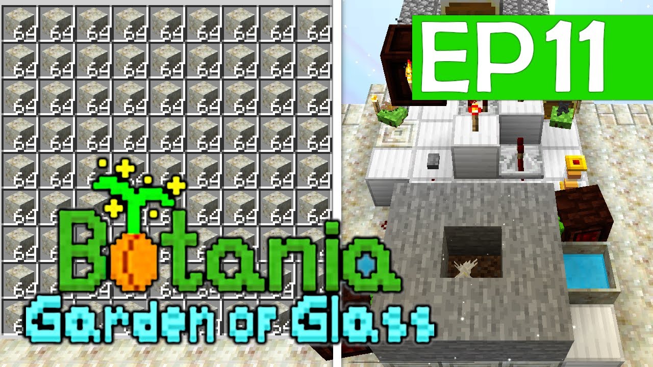 Automated Pure Daisy - Botania: Garden Of Glass [1.16.5] - Ep11 - YouTube