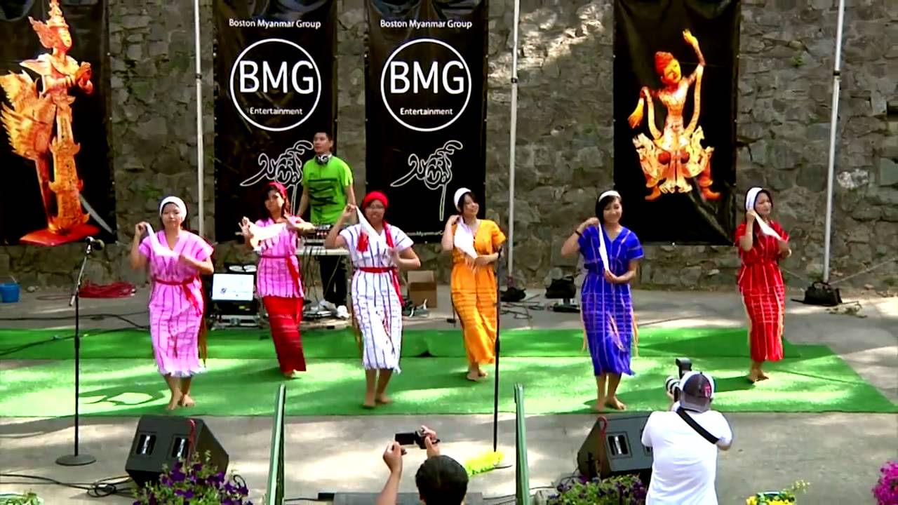 Kayin Don Yein Dance performed by (Boston Burmese Student) 2010 - YouTube