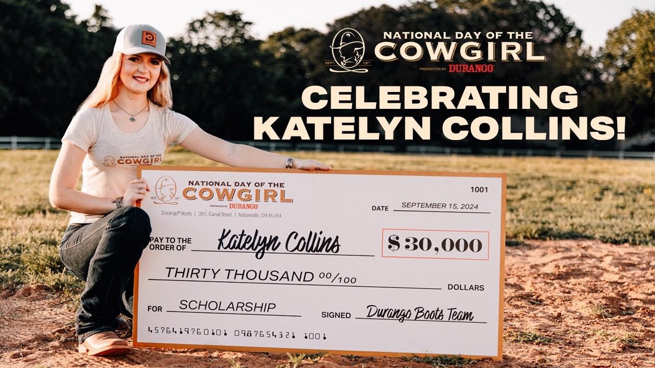 Celebrating Katelyn Collins: 2024 National Day of the Cowgirl ...