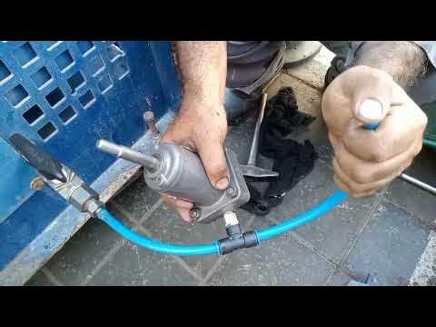 Pneumatic Cylinder testing. - YouTube