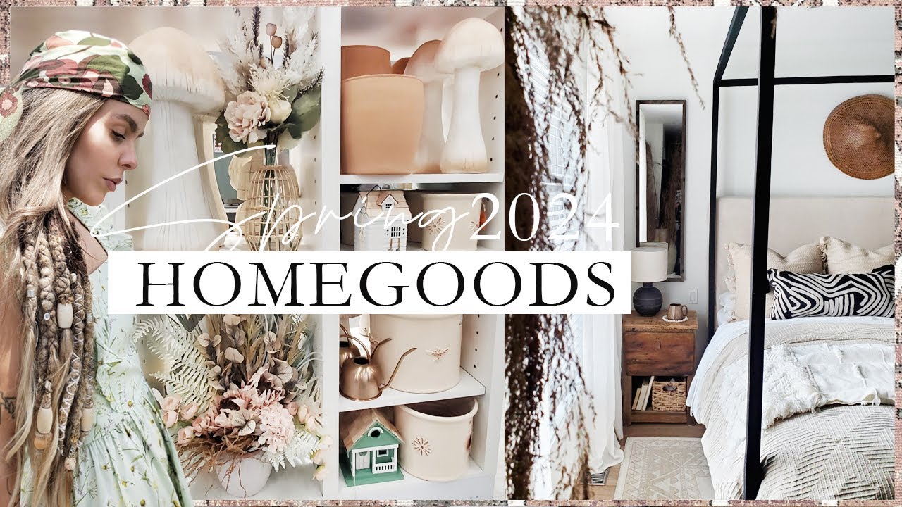HOMEGOODS - COME SHOP WITH ME & HAUL | SPRING 2024 - YouTube