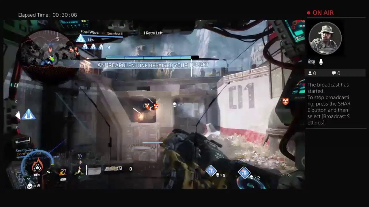Dom-the-Tank's Live PS4 Broadcast Titanfall 2 frontier defence part 2 ...