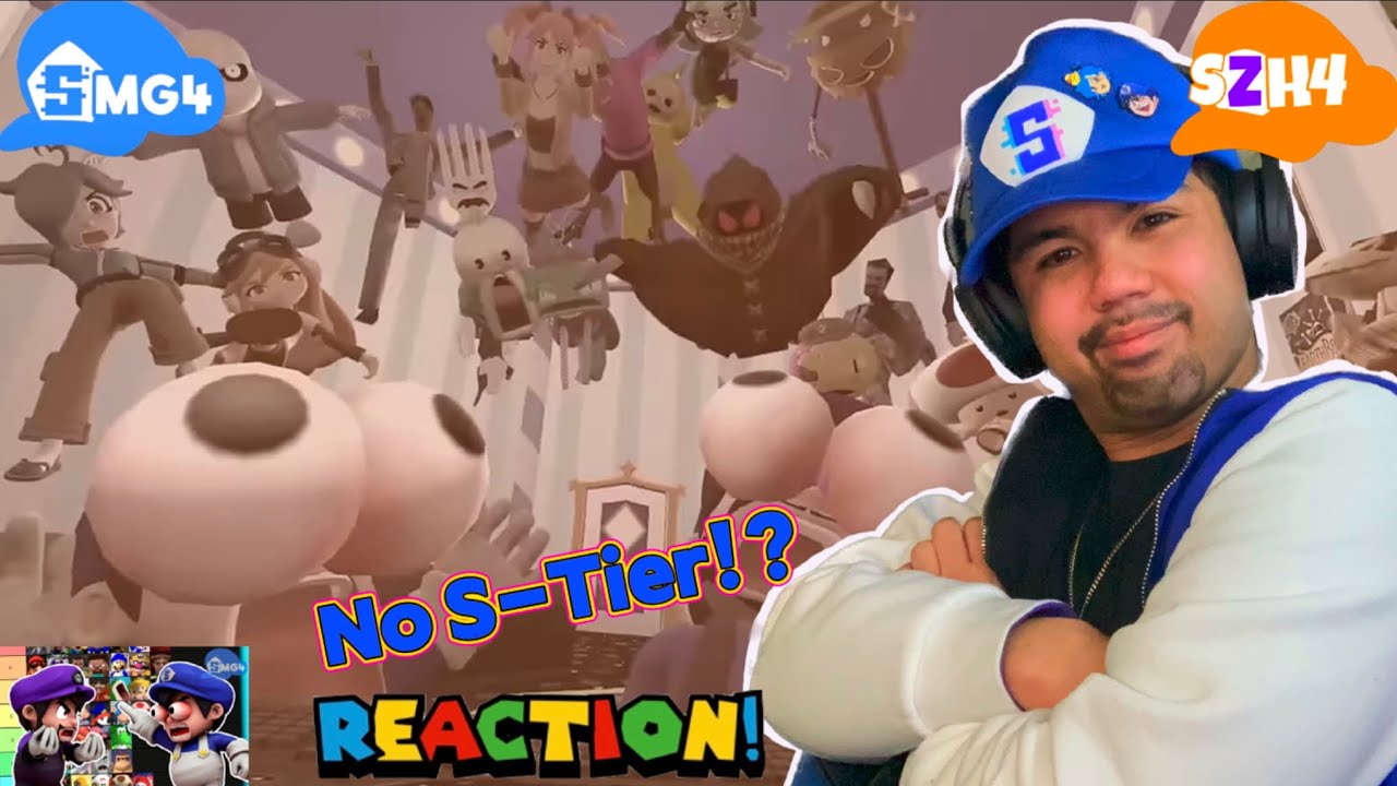 SMG4 and SMG3 Rank SMG4 Characters REACTION! - EVERYONE GETS S-TIER ...