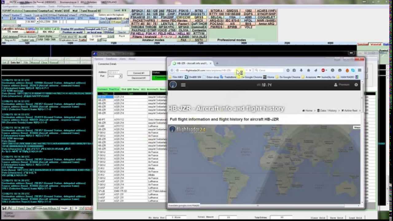 VDL-2 and VDL2 Display - YouTube