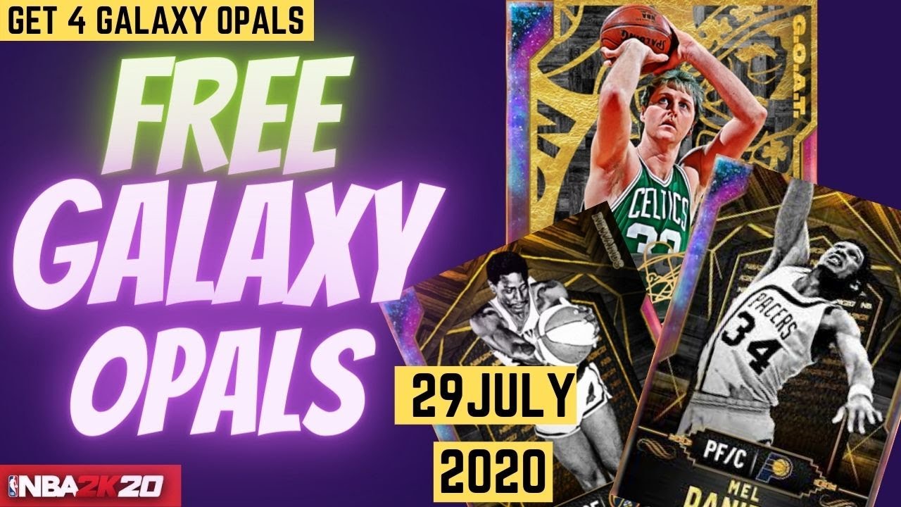 NBA 2K20 FREE GALAXY OPAL | 4 Galaxy Opal | NBA 2K20 Locker Codes ...