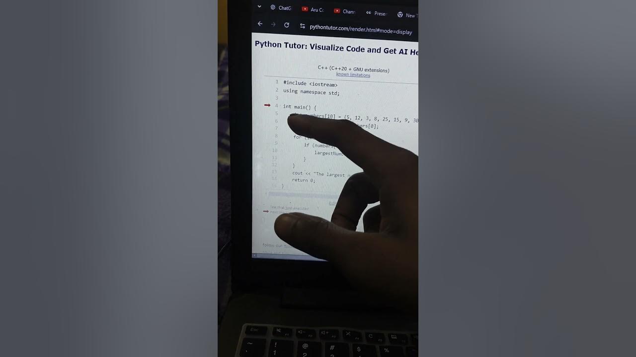 "Paste your code and watch the website break it down step by step! 💻 #CodingMadeSimple # ...