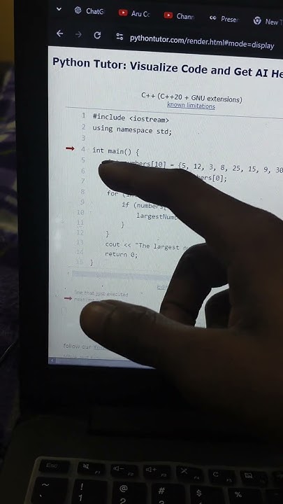 "Paste your code and watch the website break it down step by step! 💻 #CodingMadeSimple # ...