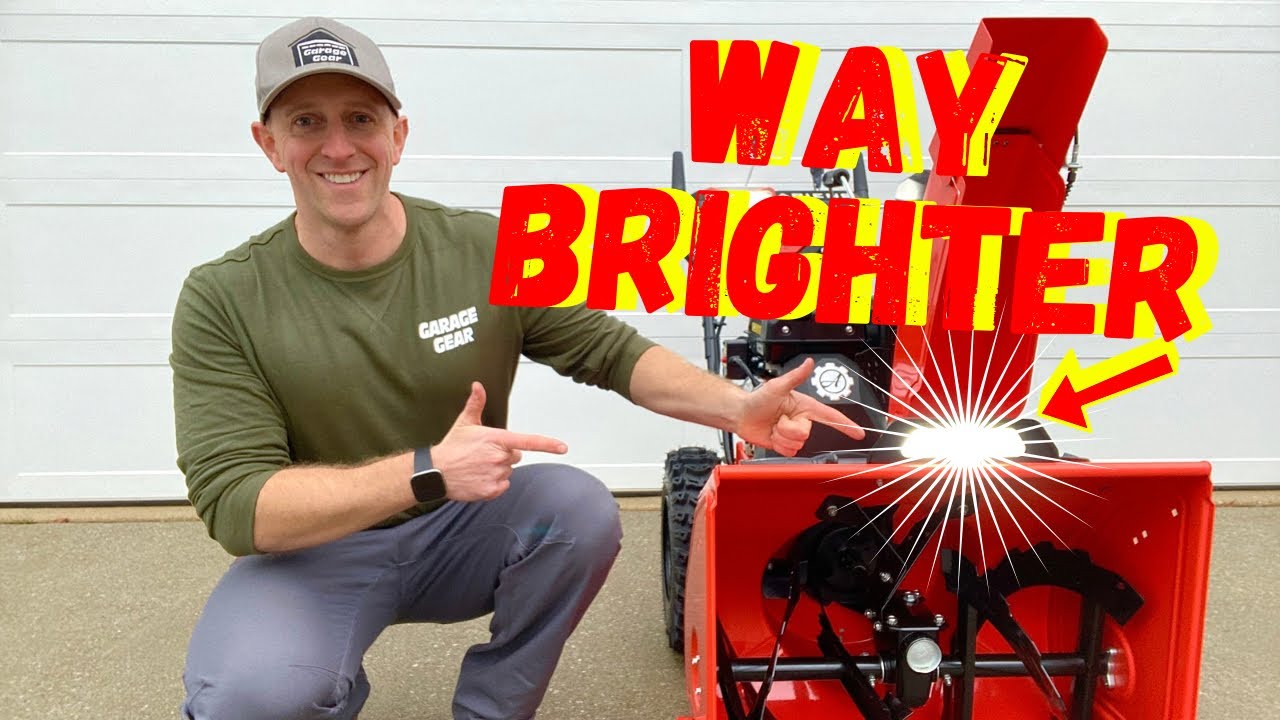 How To Install An Ariens Auger Housing LED Light Kit (Deluxe 24) - YouTube