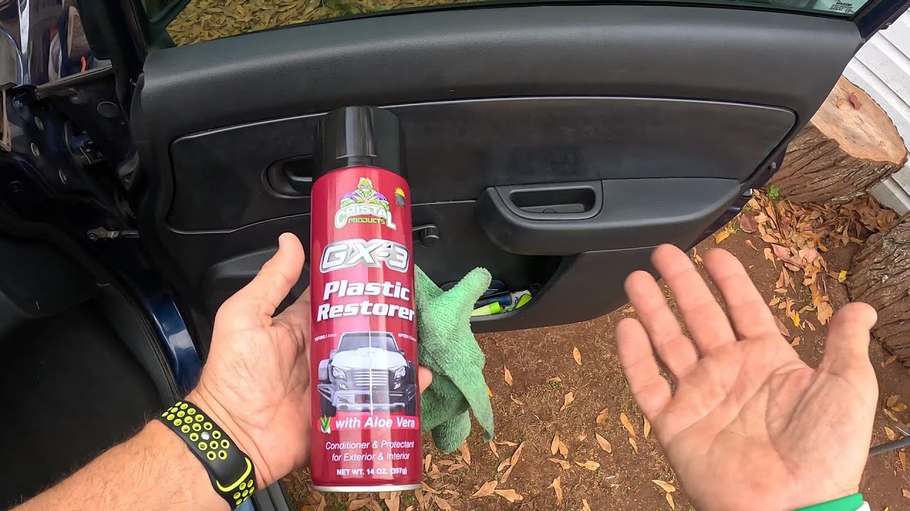 Cristal Products GX-3 Plastic Restorer - Review - YouTube