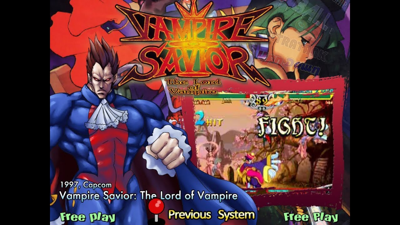 01-11-2013 Vampire Savior GGPO Match MelficeX (Demitri) vs. V-H-S ...