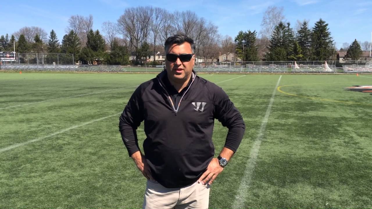Ajay Chawla, Varsity Lacrosse Coach at Brother Rice 04/16/16 - YouTube