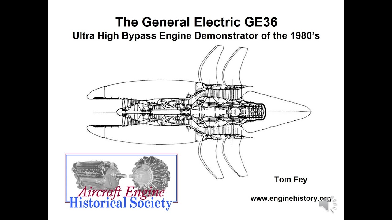A Technical History of the General Electric GE36 Propfan - YouTube