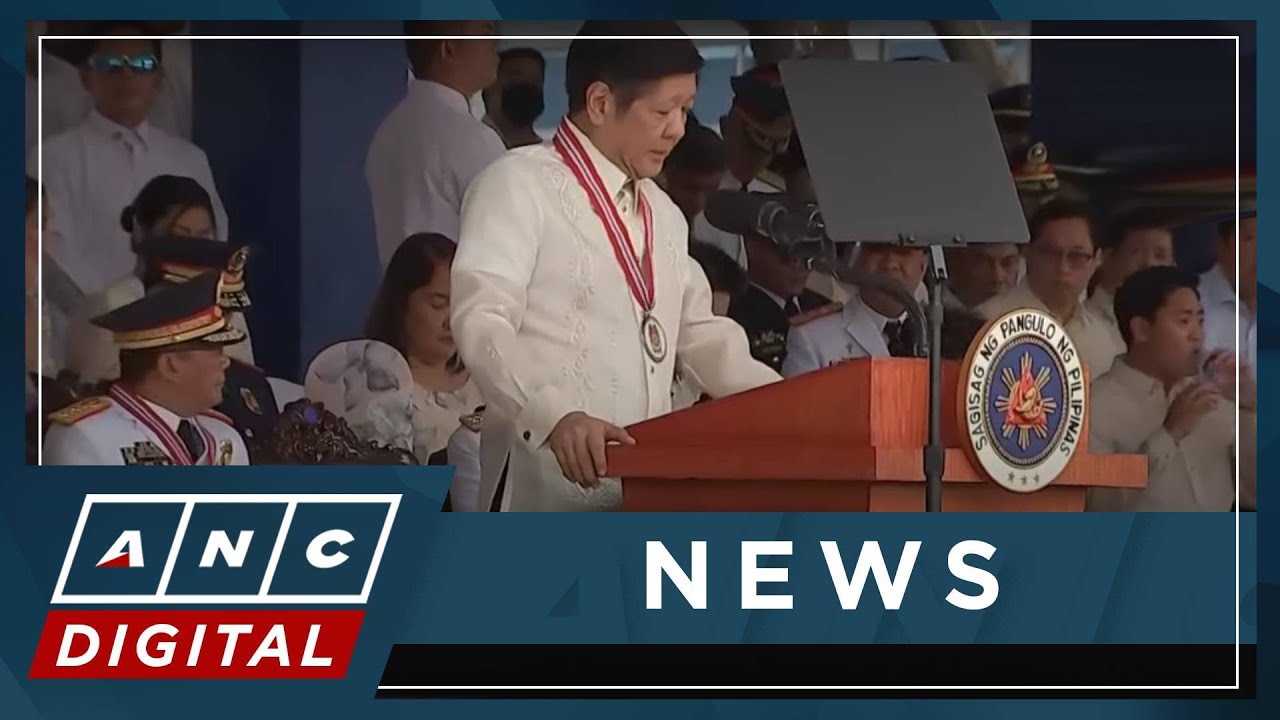 WATCH: Marcos speaks at PNP Change of Command Ceremony | ANC - YouTube
