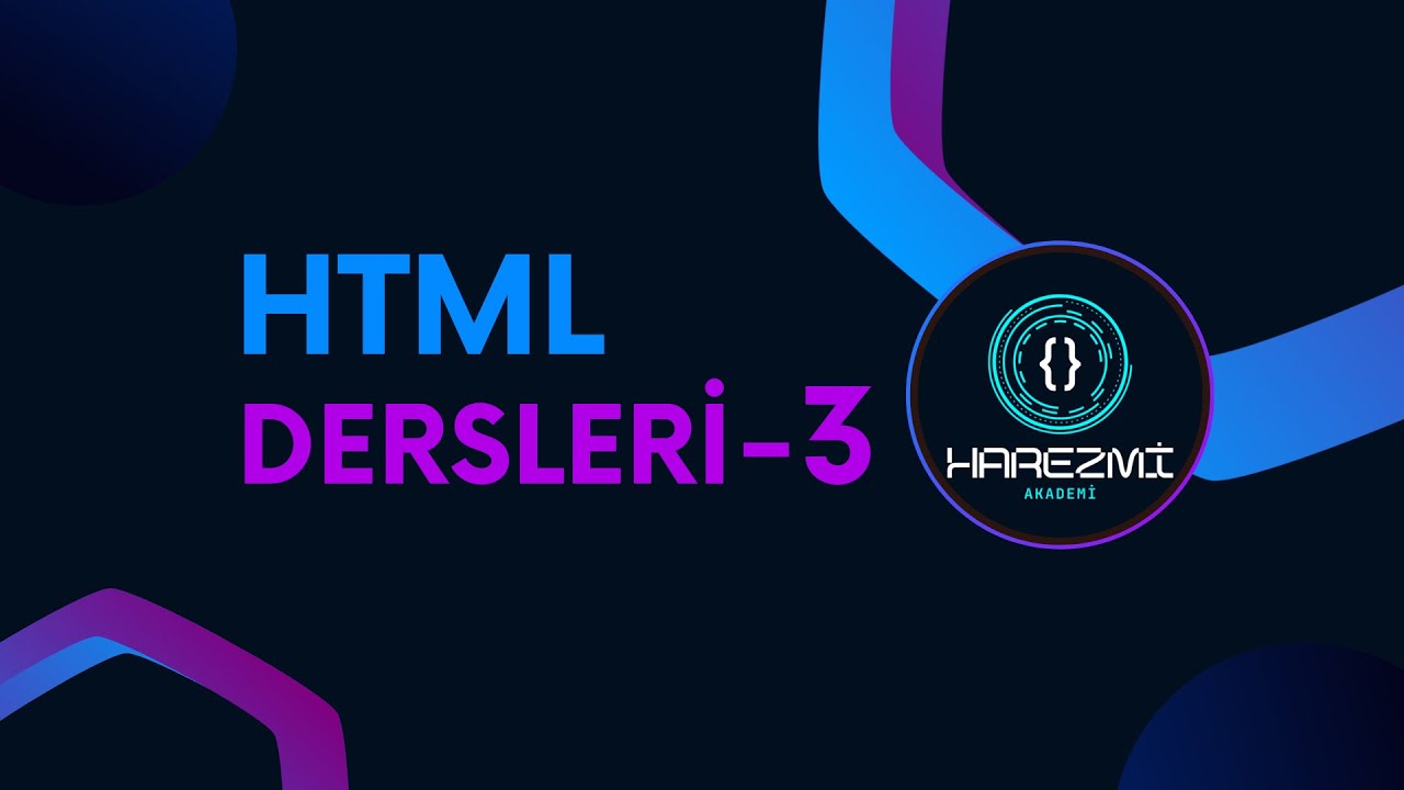 HTML Dersleri -3 / Liste ol - ul - li etiletleri - YouTube