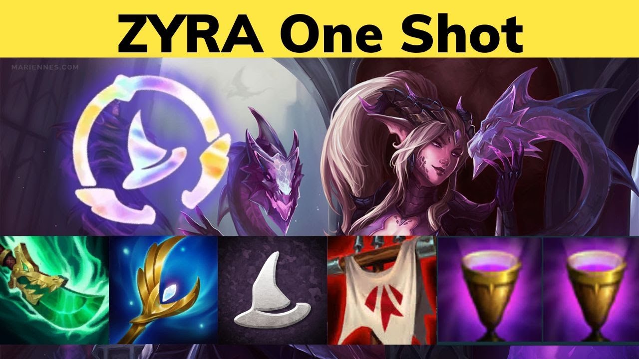 Mage Zyra one shot so fast | Mage set 7.5 | TFT set 7.5 - YouTube
